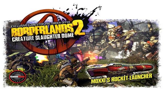 Borderlands 2 Adds Creature Slaughter Dome To Preorder Rewards - Cheat Code Central