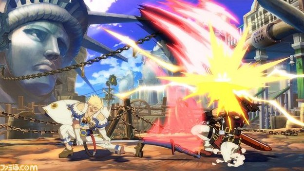The First Screenshots of New Guilty Gear Xrd Character Sin Kiske Shown ...
