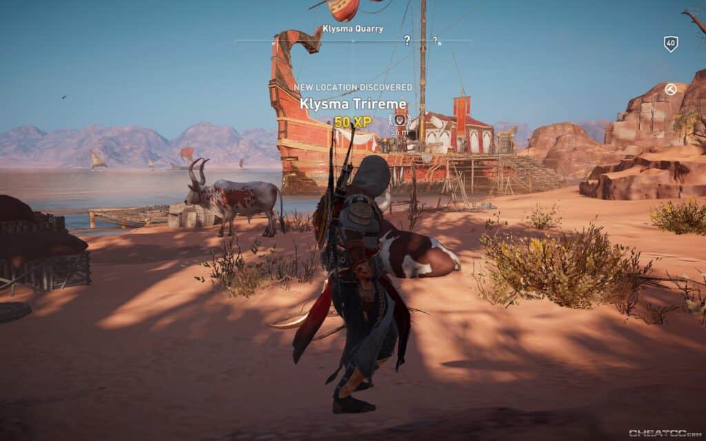 Assassin's Creed: Origins Guide & Walkthrough - Klysma Trireme (Location)