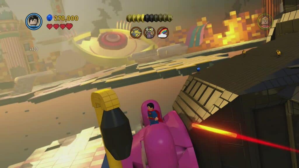 The Lego Movie Videogame Guide/Walkthrough - Level 8: Escape From Cloud ...