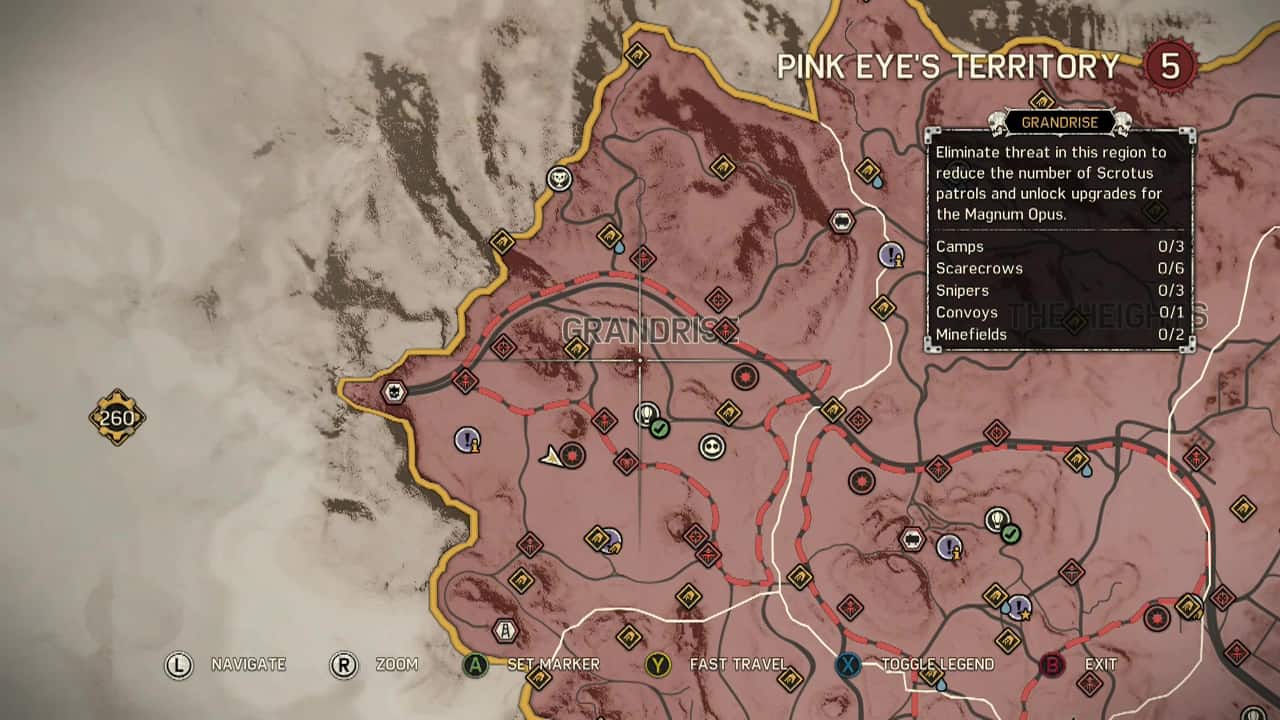 Mad Max Guide/ Walkthrough - Pink-Eye's Territory