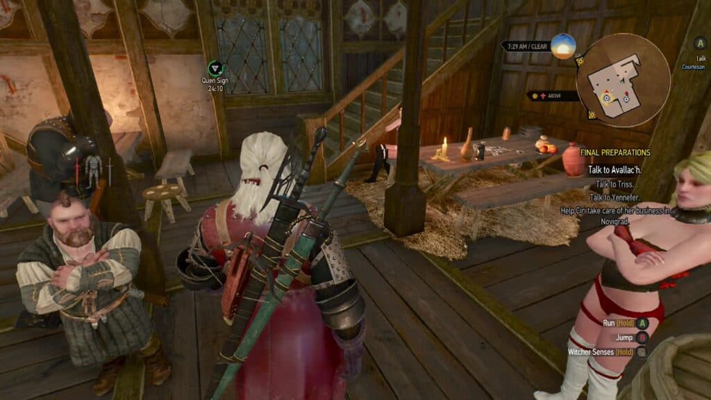 The Witcher 3: Wild Hunt Guide/Walkthrough - Story 30 - Final Preparations