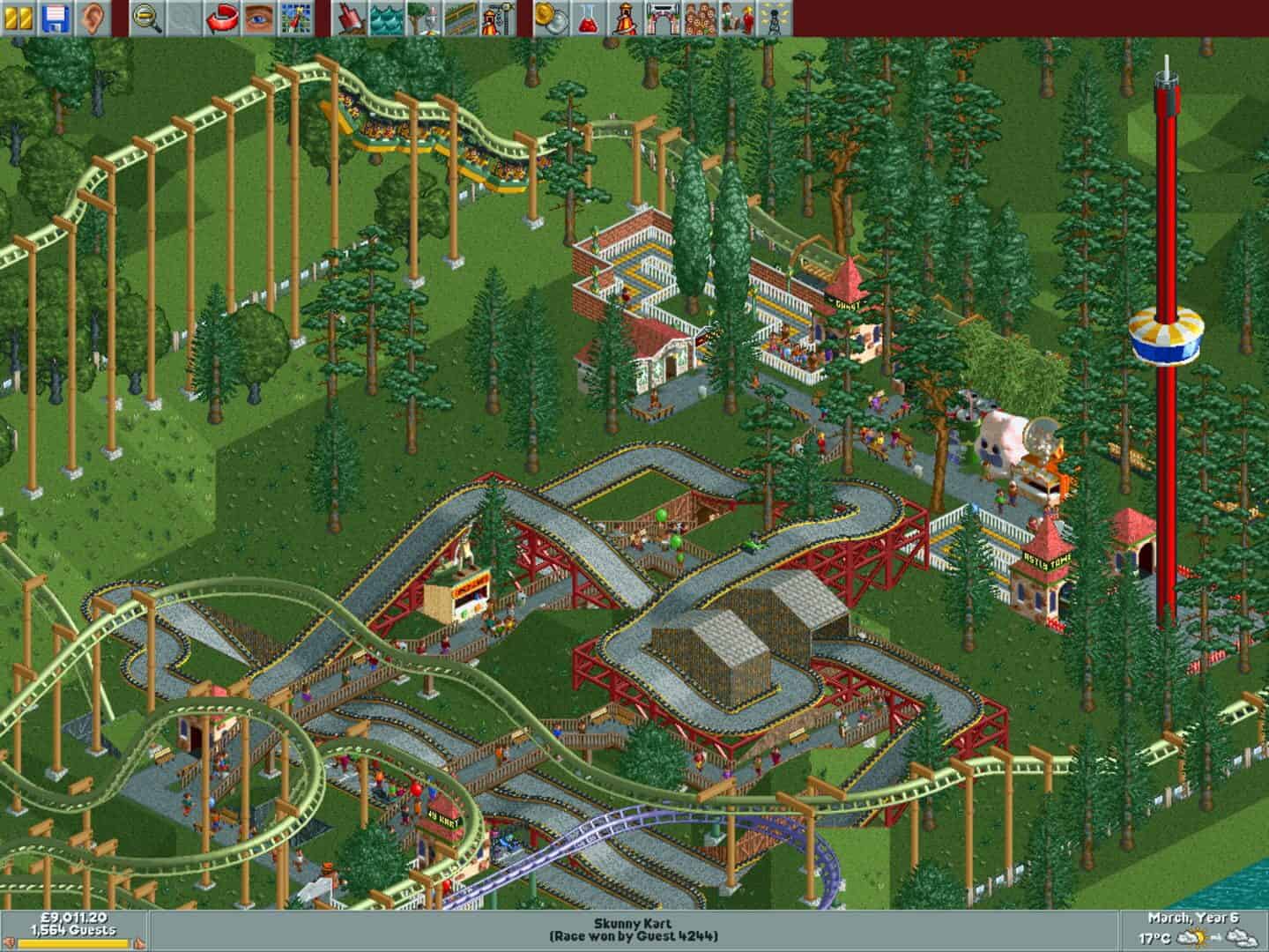 Rollercoaster Tycoon Reviews, Cheats, Tips, and Tricks - Cheat Code Central