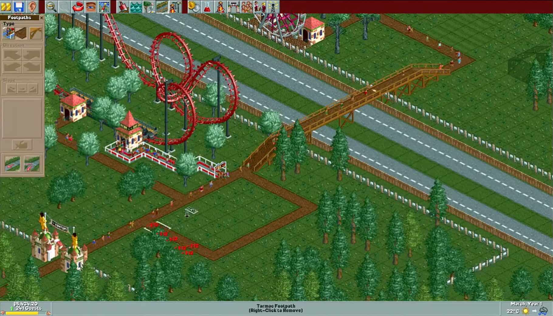 Rollercoaster Tycoon Reviews, Cheats, Tips, and Tricks - Cheat Code Central
