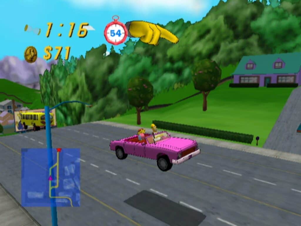 The Simpsons: Road Rage Reviews, Cheats, Tips, and Tricks - Cheat Code ...