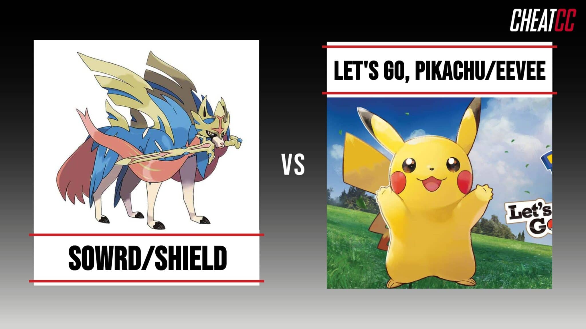 Pokémon Sword & Shield vs. Pokémon Let's Go Pikachu & Let's Go Eevee ...