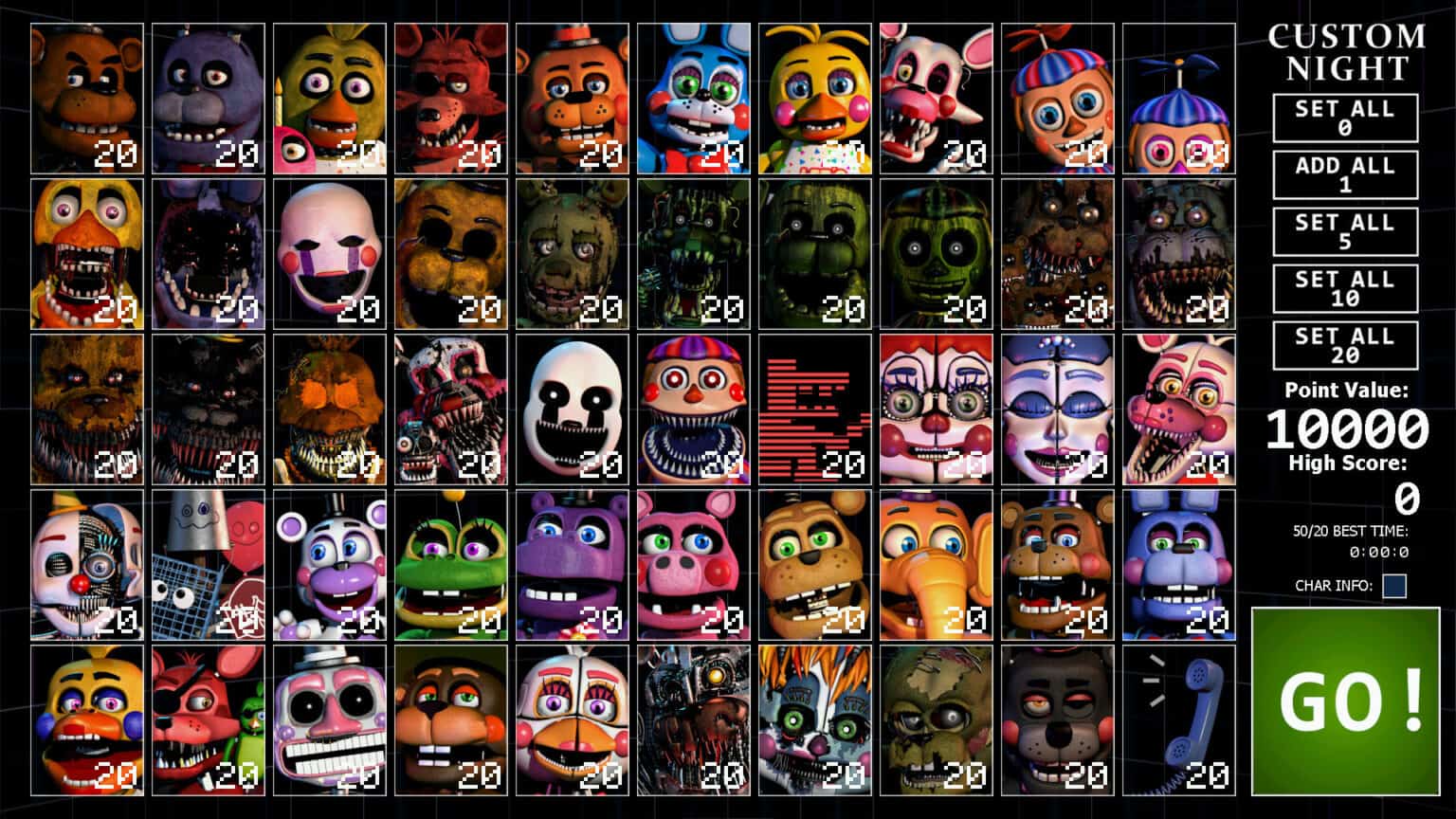 Ultimate Custom Night Cheats & Cheat Codes for Xbox One, PlayStation 4 ...