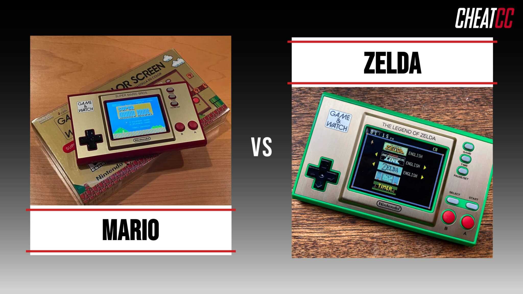 Mario vs Zelda - Which Has the Better Game and Watch Peripheral ...