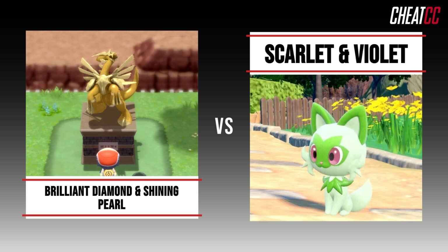 Pokémon Scarlet & Violet vs. Pokémon Brilliant Diamond & Shining Pearl ...