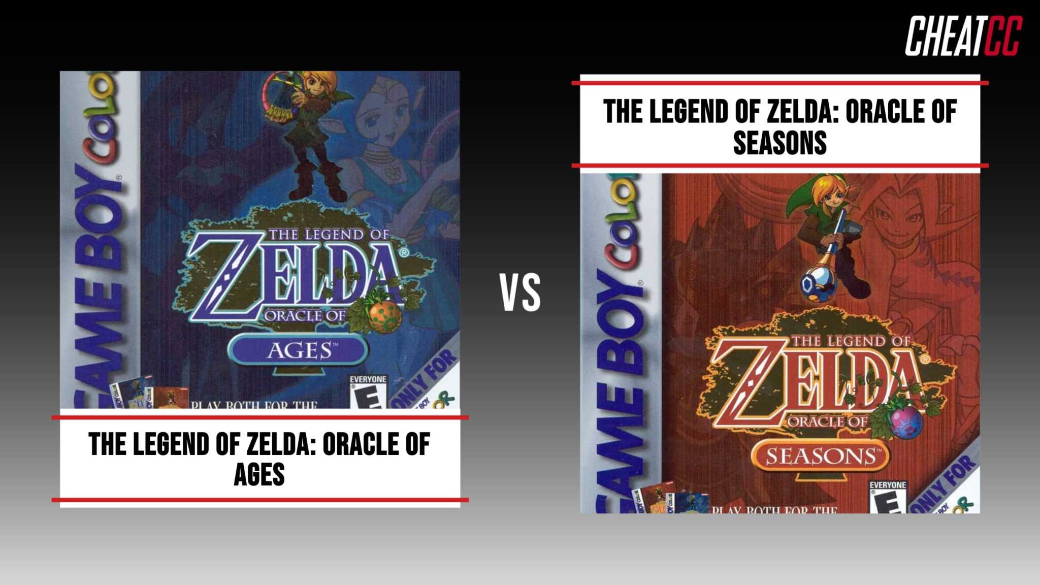 Zelda Oracle Of Ages Vs Zelda Oracle Of Seasons Which Is The Better