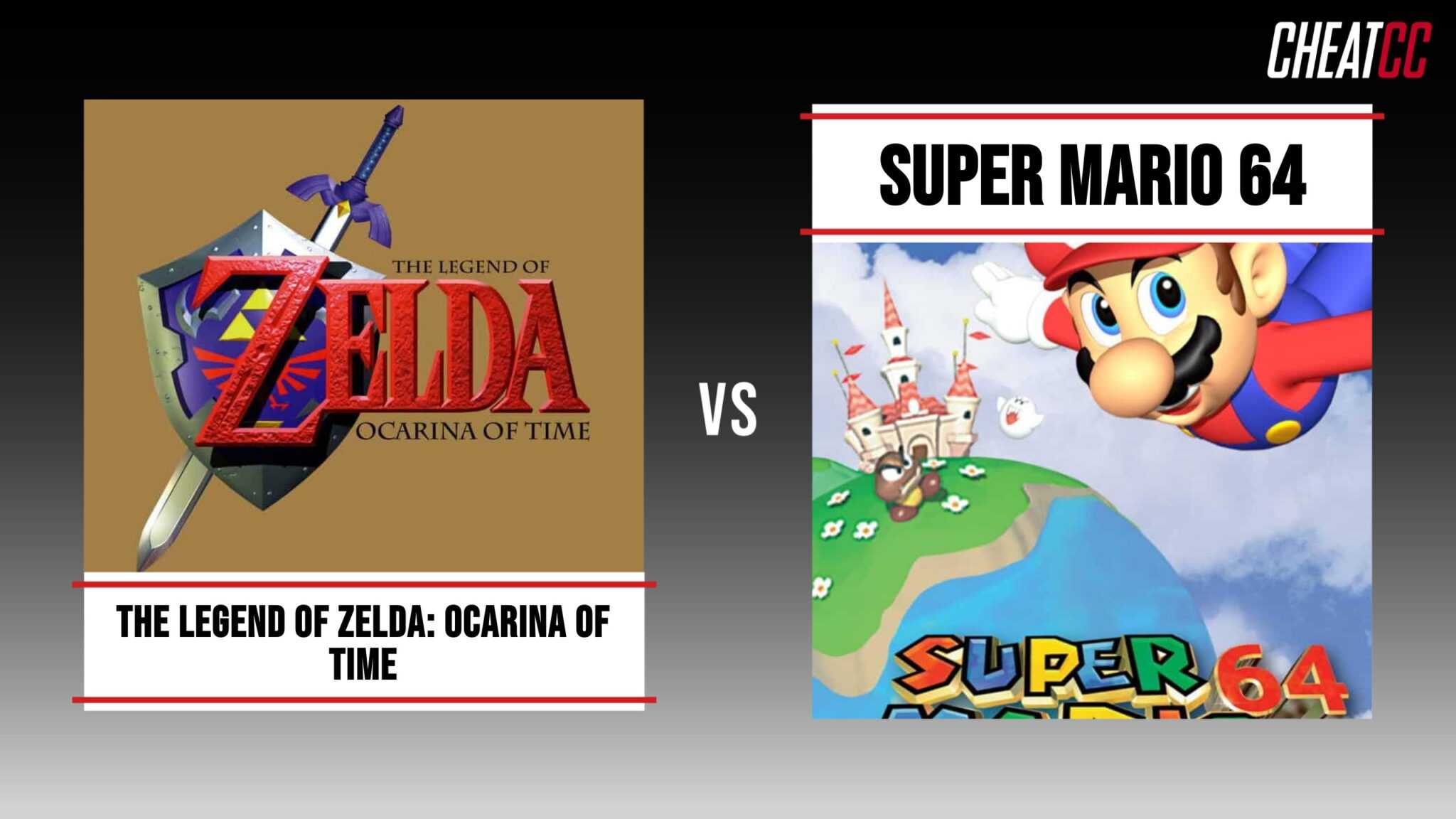 The Legend of Zelda: Ocarina of Time vs Super Mario 64 - Which is the ...