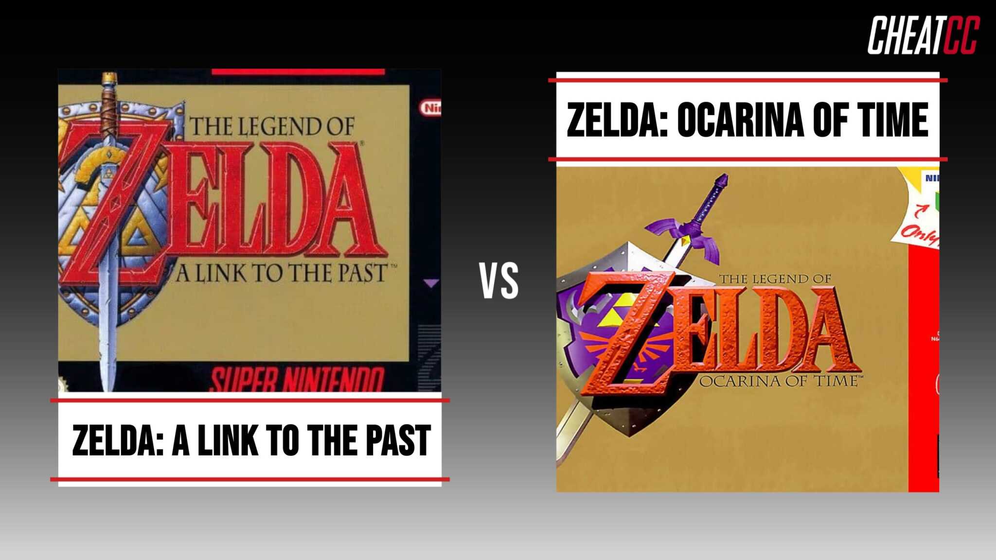 Zelda: A Link to the Past vs Zelda: Ocarina of Time - Which is the Best ...
