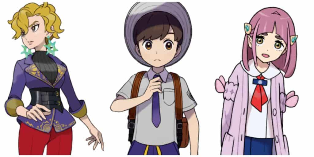 The Complete List of Pokemon Characters From Generation 9 - Cheat Code ...