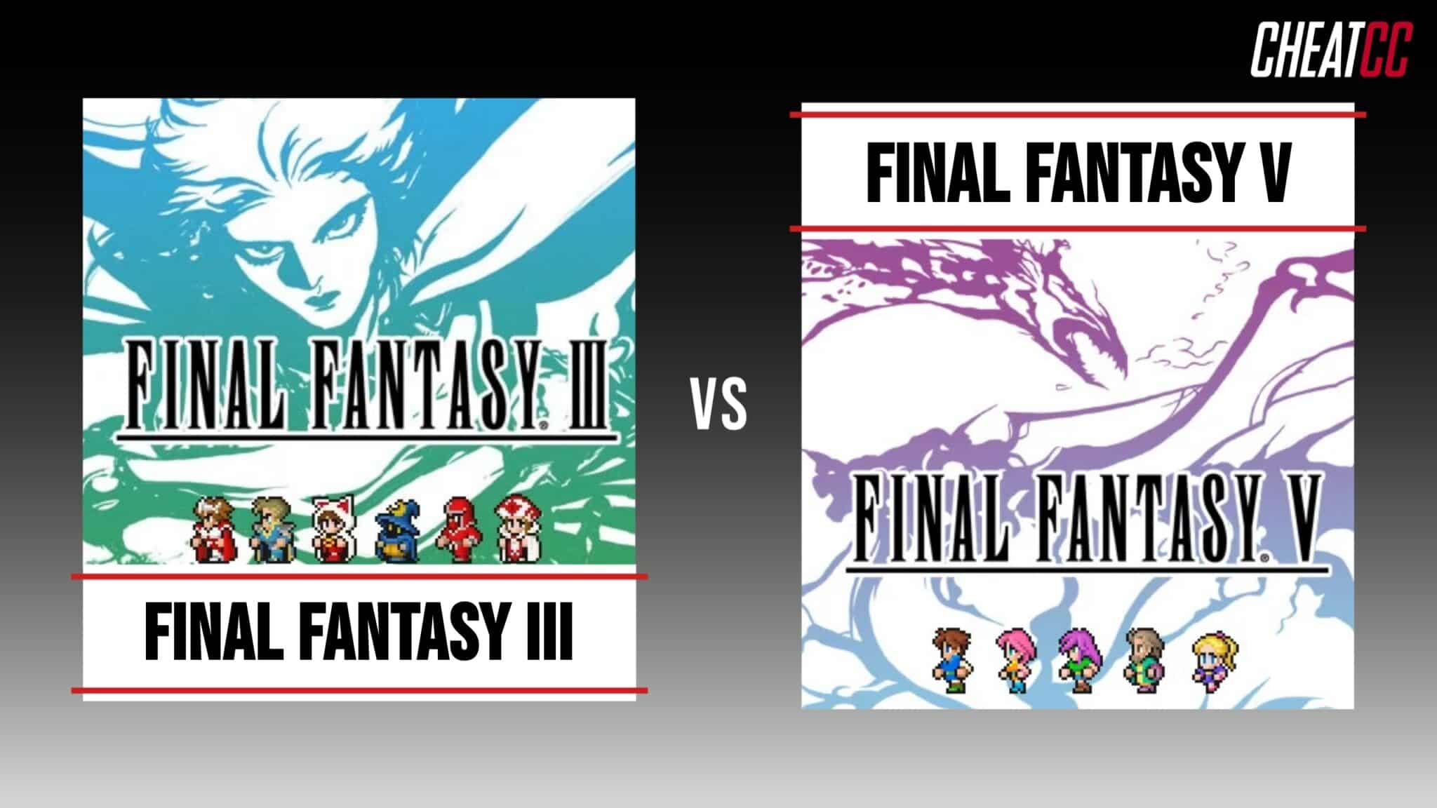 Final Fantasy III vs Final Fantasy V: Which Classic Final Fantasy Has ...