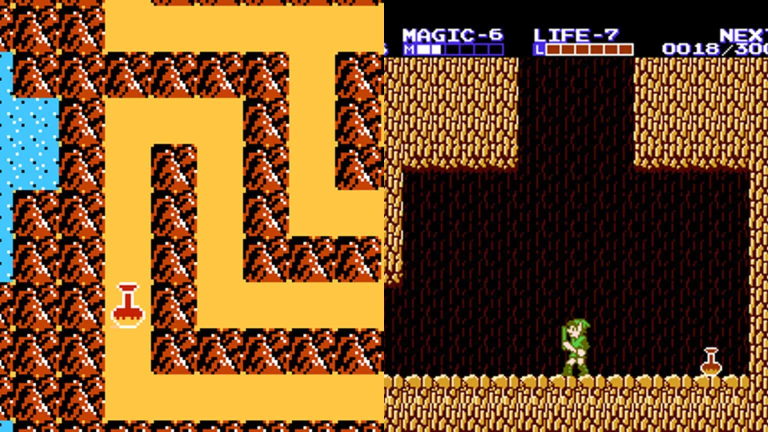 Zelda II: The Adventure of Link - All Heart Containers, Magic ...