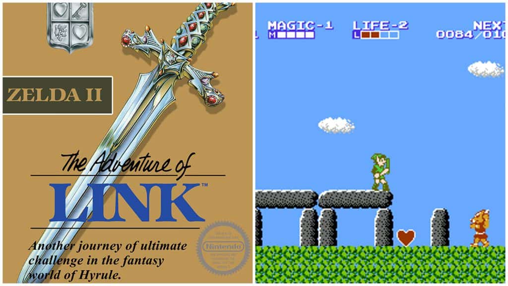 Zelda II: The Adventure of Link - All Heart Containers, Magic ...