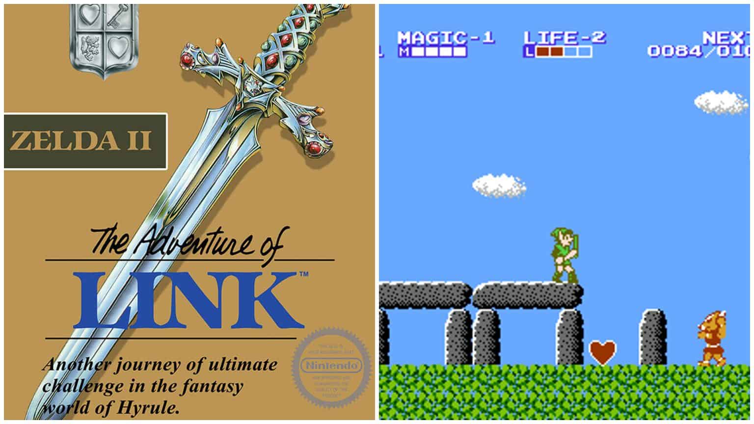 Zelda II: The Adventure of Link - All Heart Containers, Magic ...