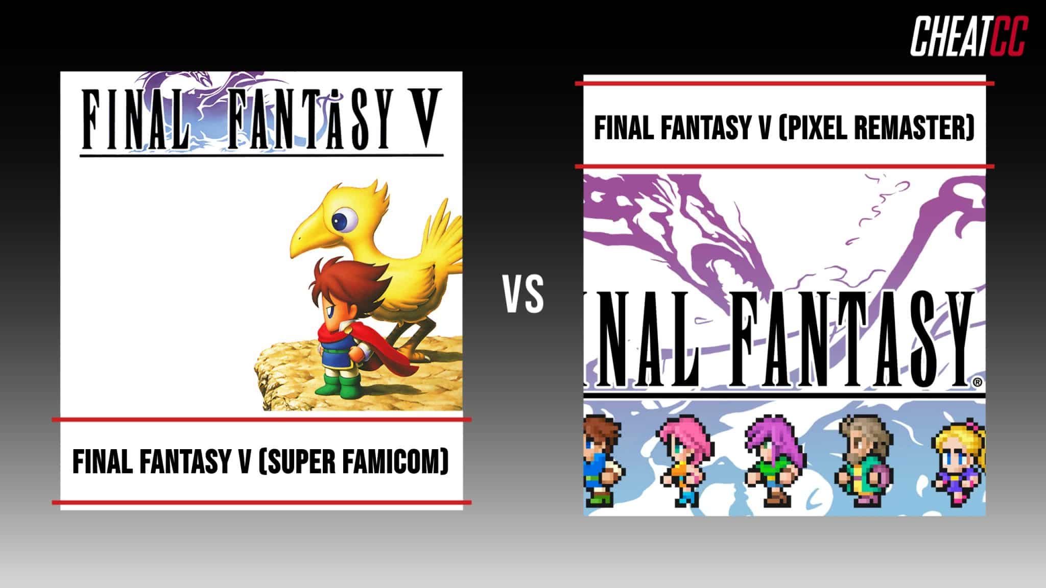 Final Fantasy V vs Pixel Remaster: What’s Changed and What’s New ...