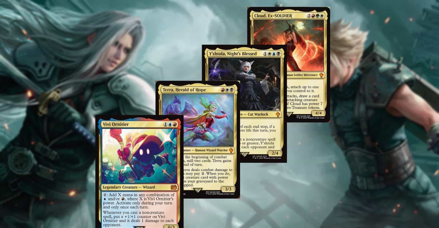 The Best Commanders in the Magic: The Gathering Final Fantasy Set - Cheat Code Central